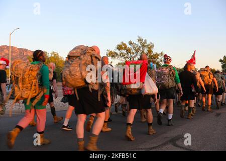 52nd Brigade Engineer Battalion conducted a Toy Ruck March to Mountain ...