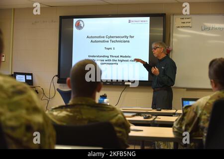 Mark Zachos, director, Vehicle Cyber Engineering Laboratory, University ...