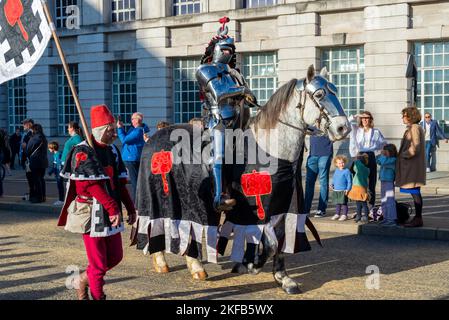 WORSHIPFUL COMPANY OF ARMOURERS & BRASIERS at the Lord Mayor's Show ...