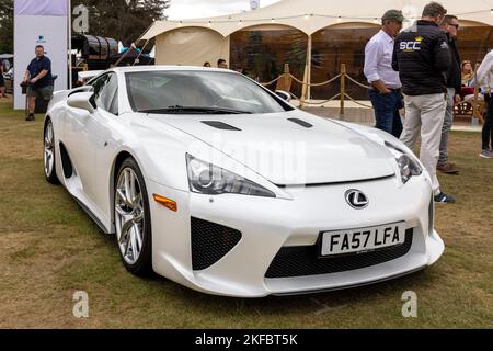 Lexus LFA ‘FA57 LFA’ on display at the Concours d’Elégance motor show ...