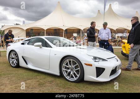 Lexus LFA ‘FA57 LFA’ on display at the Concours d’Elégance motor show ...