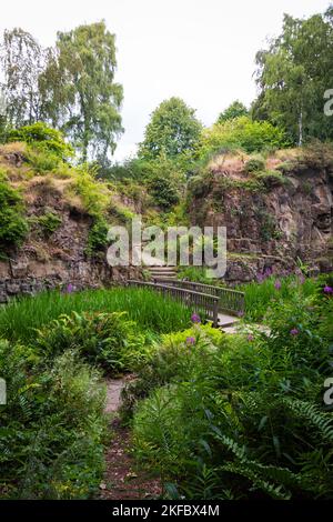 Glasgow's Famous Fossil Park Stock Photo - Alamy
