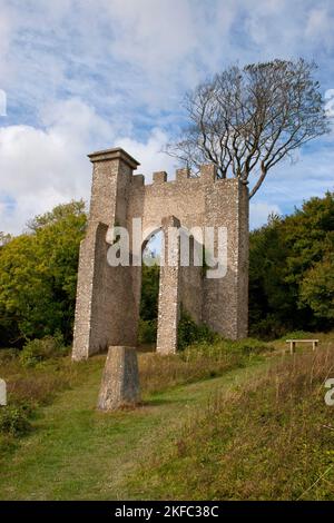 Nore Folly, aka Slindon Folly, West Sussex, England, possibly built ...