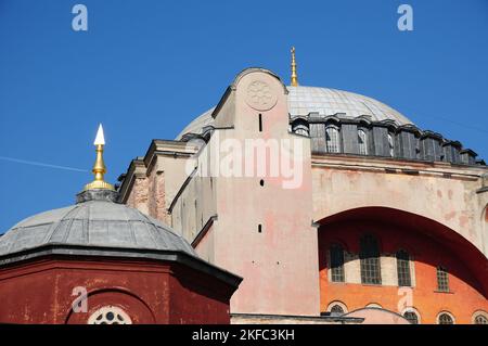 Located in Istanbul, Hagia Sophia is a church built in the 6th century ...