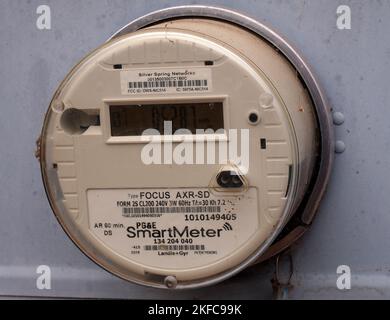 PG&E SmartMeter, California Stock Photo - Alamy