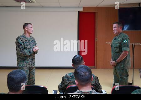 Vice-Almirante Marcelo Guimarães Dias (Rear Adm. Brazilian Marine Corps ...