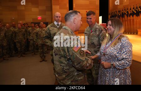 Maj. Gen. Antonio V. Munera, commanding general of 20th Chemical, Biological, Radiological ...