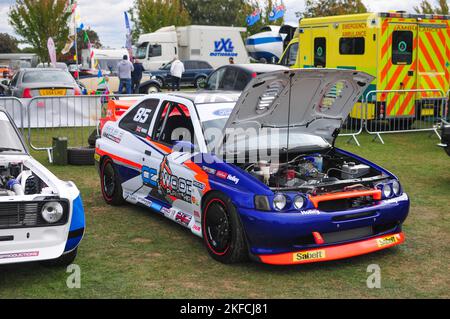 Cosworth race car engine brand Stock Photo - Alamy