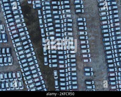 NANNING, CHINA - NOVEMBER 16, 2022 - Aerial photo taken on Nov 16, 2022 ...