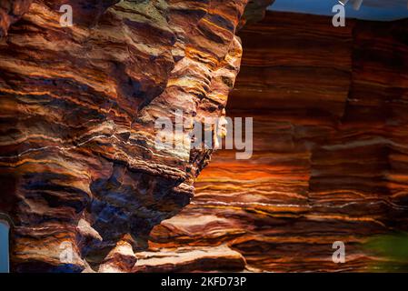 Spectacular geological formation shale close-up Stock Photo - Alamy