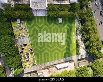 An aerial view of Ramadhan Kareem of Great Mosque Stock Photo - Alamy