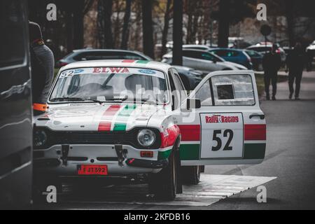 A rally motorsport competition in Nybro, Sweden called Zabra Stock ...