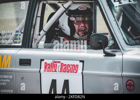 A rally motorsport competition in Nybro, Sweden called Zabra Stock ...