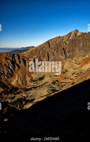 Mt. Krivan and the Furkotska Valley, Tatra National Park, Slovakia ...