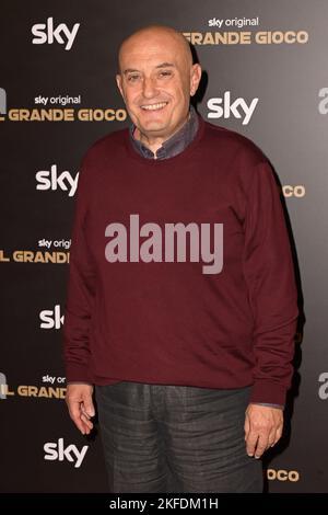 Duccio Camerini attends the red carpet of the Sky tv series "Il grande ...