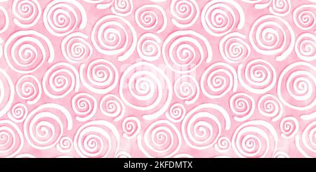 Barbie pink seamless playful hand drawn kidult woven crosshatch checker ...