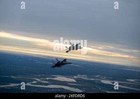 F-15C Eagles, assigned to the 125th Fighter Wing, Jacksonville Air National Guard Base, Florida ...