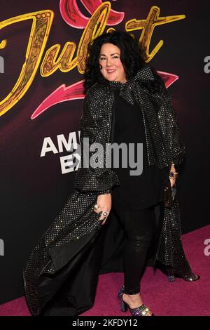 Ashley Longshore attends the "& Juliet" Broadway opening night at the ...