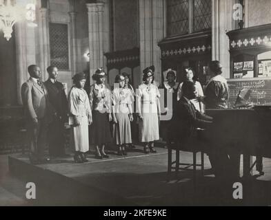 Music history class, 1935 - 1943 Stock Photo - Alamy