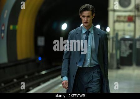 MATT SMITH in MORBIUS (2022), directed by DANIEL ESPINOSA. Credit ...