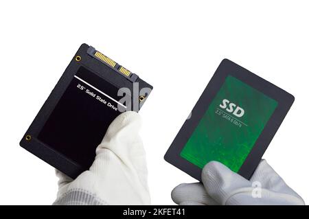 SSD hard drives are widely used, working at high speed Stock Photo - Alamy