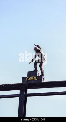 Squad 1, representing Maneuver Center of Excellence, pause for a photo ...