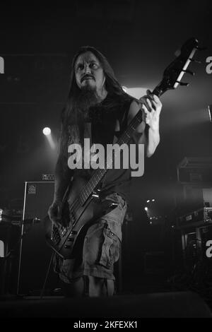 The American sludge metal band Crowbar performs a live concert at John ...