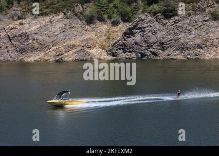 Watersports,including,jet ski-ing,and inner,tube,tube,riding,on,River ...