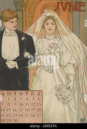 June, c1887 - 1922 Stock Photo - Alamy