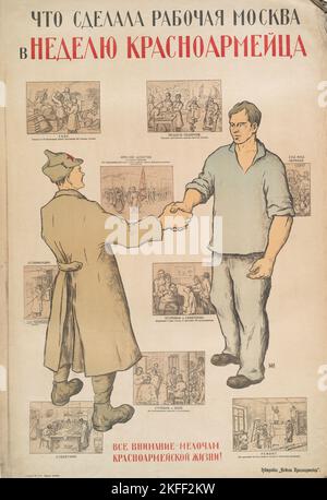 What Working Moscow Did for Red Army Week, 1922. [Publisher: s.n ...