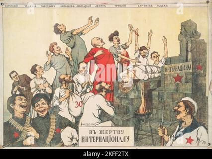 Vintage Russian Soviet 1925 poster Soviet Constructivist Propaganda ...