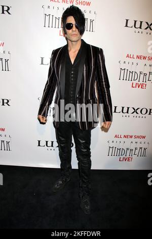 Criss Angel attending Superstar Magician CRISS ANGEL's world premiere ...