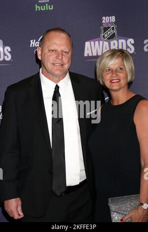 Gerard Gallant attending the 2018 NHL Awards at the Hard Rock Hotel ...