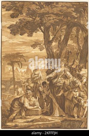 The Finding of Moses, 1741 Stock Photo - Alamy