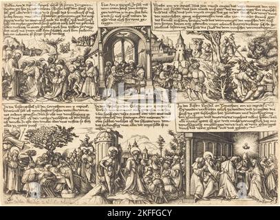 Jesus Christ Giving the Mission to the Apostles and Other New Testament ...