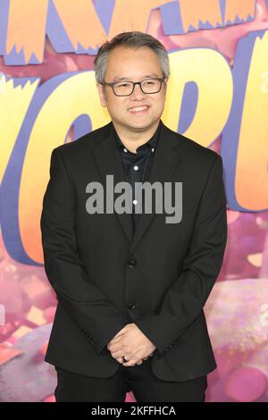 Qui Nguyen attends the UK Premiere of "Strange World" at Cineworld ...