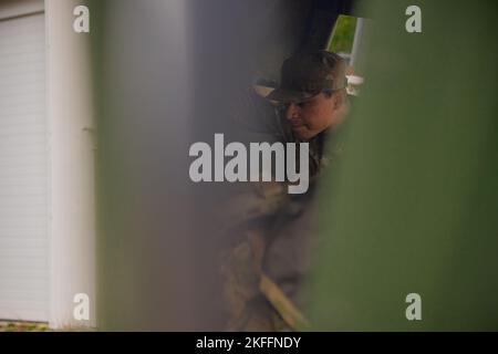 U.S. Army Pfc. Hugo Zarate, 44th Expeditionary Signal Battalion ...