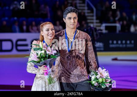 SHEFFIELD, Sheffield. 13th, Nov 2022. Marjorie Lajoie, Zachary Lagha ...