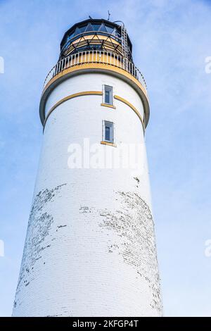 Ferryden Lighthouse , Montrose, Angus, Scotland, UK Stock Photo - Alamy