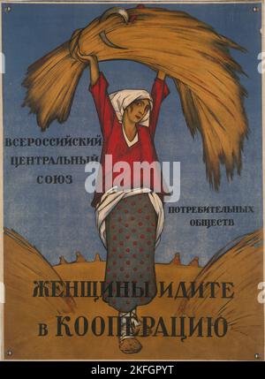 Women, Go into the Cooperatives, 1918 (?). Additional Title(s ...