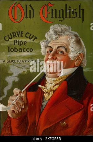 Old English, curve cut pipe tobacco , Tobacco pipes, Tobacco Stock ...