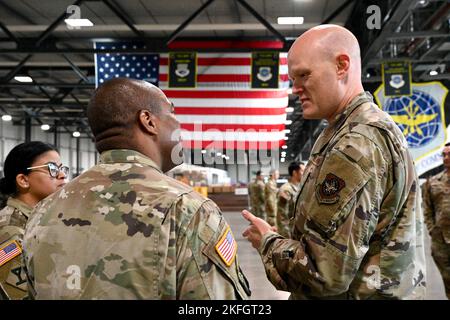 U.S. Army Col. Kevin Jackson, 19th Battlefield Coordination Detachment ...
