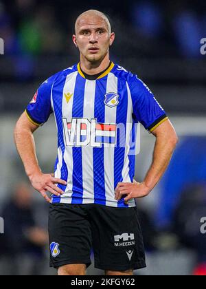 EINDHOVEN, NETHERLANDS - NOVEMBER 18: Evan Rottier of FC Eindhoven ...