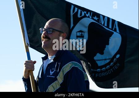 U.S. Airmen assigned to the 354th Logistics Readiness Squadron pose for ...