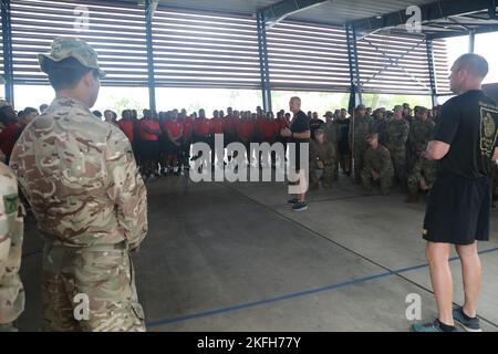 Col. Michael van Welie, left Deputy Commander, Interoperability, 25th ...