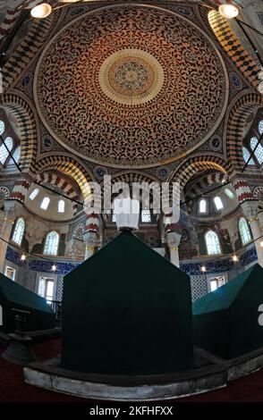 The Tomb of Selim II, located in the Sultanahmet district of Turkey ...