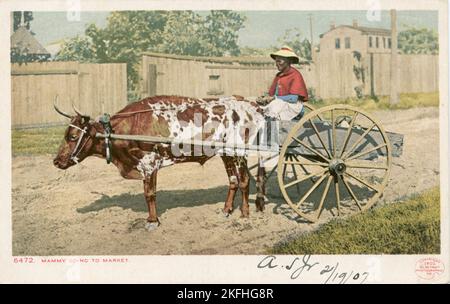 Mammy going to Market, 1902 - 1903 Stock Photo - Alamy