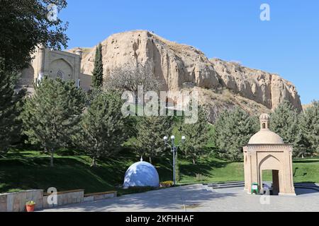 Ancient Spring, Saint Daniel's Mausoleum, Afrosiyob Citadel, Samarkand ...