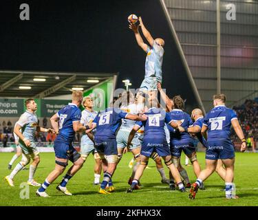 18th November 2022; AJ Bell Stadium, Salford, Lancashire, England ...