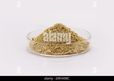 Ferrous carbonate, antianemic agent, source of iron used as a dietary ...